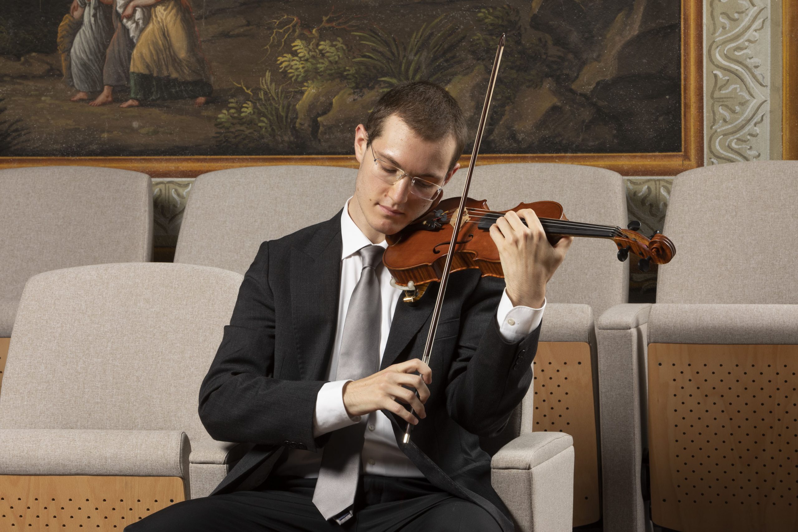 A Guarneri del Gesù Violin for Stauffer student Ulisse Mazzon ...